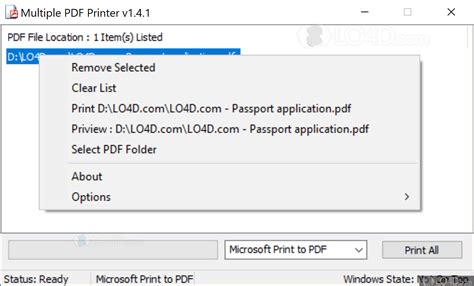 multiple pdf printer download
