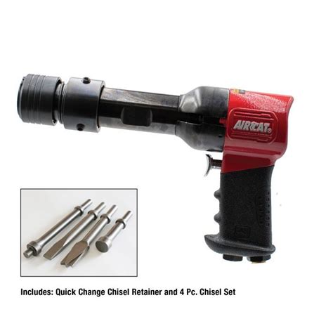 Aircat Super Duty 0498in Shank Air Hammer Kit Shank Size 0498 In