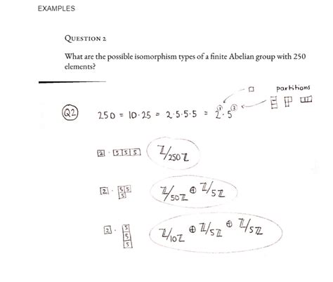 Solved What Are The Possible Isomorphism Types Of An Abelian Chegg