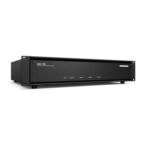 AudioControl CM2-750 2 Channel Dual Mode 70V Amplifier - B2B - Blackwire