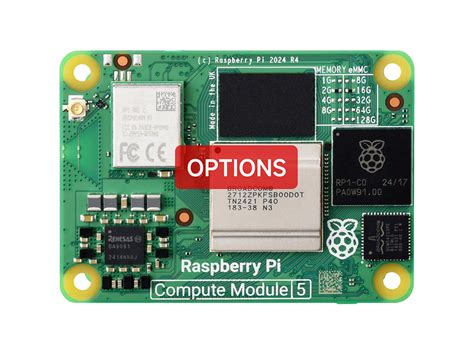 Raspberry Pi Compute Module 5 Delivers The Power Of Raspberry Pi 5 In
