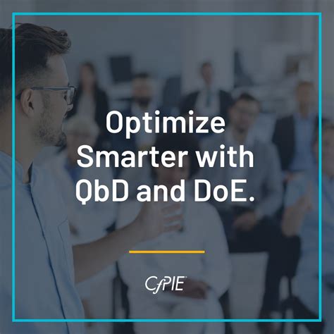 Our Upcoming Course Qbd Product And Process Optimization Using Design Of Experiments Equips