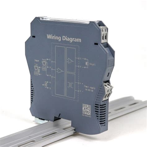 4 20ma Analog Signal Isolator 1in 2 Out Converter 35mm Din Rail Dc 24v