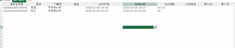 疫情期间，给看门大爷做一个登记表，一天一人只能出行一次！禁止重复 专家坐堂 Foxtable狐表 新一代数据库软件，完美融合