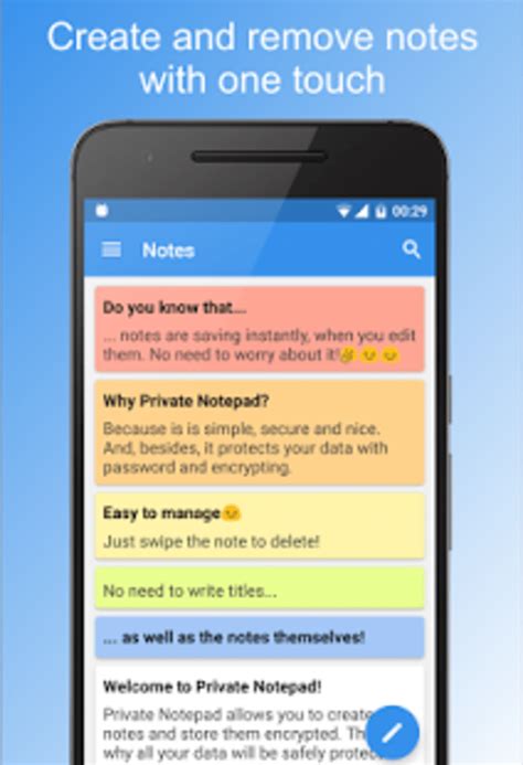 private notepad safe notes lists apk for android download