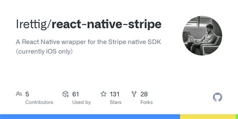 Github Lrettigreact Native Stripe A React Native Wrapper For The Stripe Native Sdk