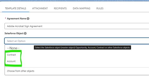 Adobe Sign Salesforce Opportunity Object In Agre Adobe Product Community 14853697