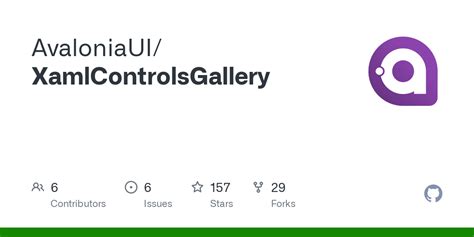 Issues AvaloniaUI XamlControlsGallery GitHub
