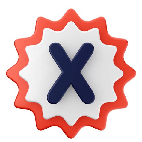 X Mark Icon For Xamarin 65855585 Png