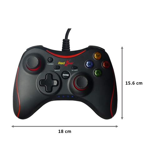 Buy Redgear Pro Wired Controller Plug And Play Black Online Croma