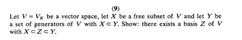 Solved 9 Let V Vk Be A Vector Space Let X Be A Free