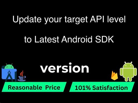 Update Target API Level On Google Play Store Upwork