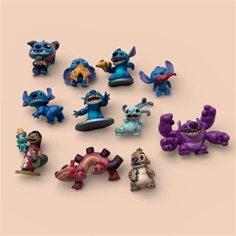 Disney Lilo And Stitch Figures Experiment Cousins Toys Ideal Cake