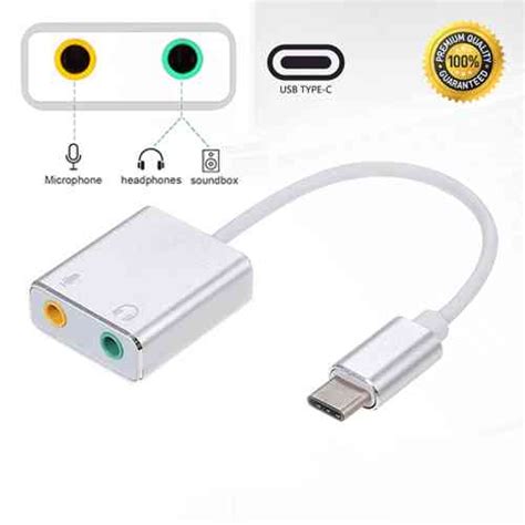 USB Type C Sound Card Type C External Sound Card 7 1 Adapter Ido Lk