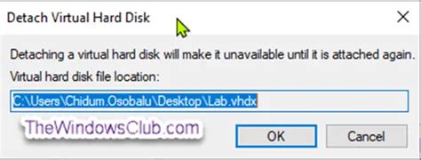 How To Mount VHD Or VHDX Virtual Hard Disk File In Windows