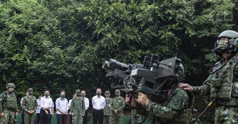 돌팔매질은 그만대만 중국 보란 듯 대규모 실사격 훈련