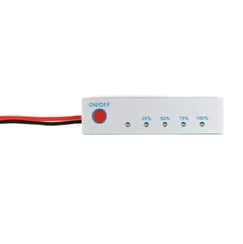 Five Level Voltage LED Indicator For Lithium Battery Li Ion Lipo