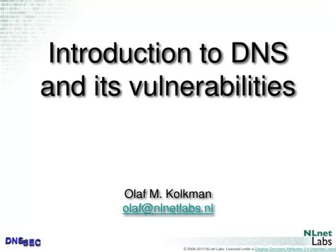 Ppt Introduction To Dns And Its Vulnerabilities Powerpoint Presentation Id6992350