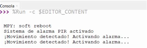 6 Sistema De Alarma Input Curso Introductorio Con Micropython