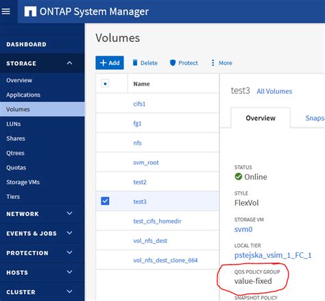why did a quality of service qos policy get applied to a newly