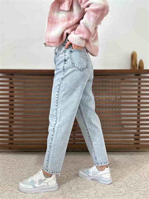 شلوار مام استایل بالاترین کیفیت دوخت و پارچه⭐️ کمد شاپ