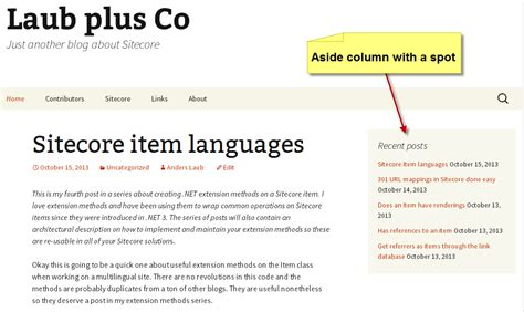 Inheriting Renderings In Sitecore Laub Plus Co