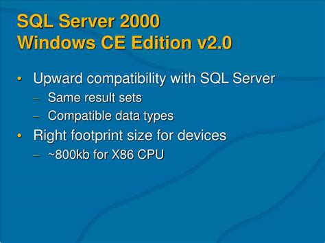 Ppt Dat Sql Server Ce Building Mobile Applications With Sql Server Ce And Smart Device