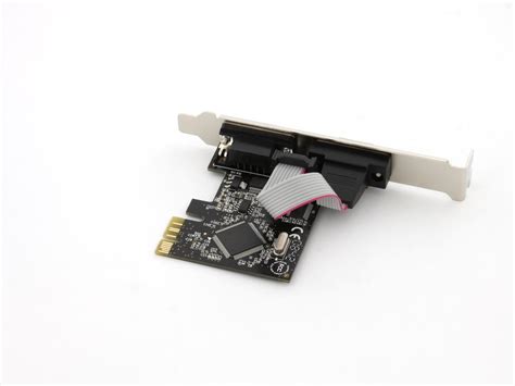 SYBA PCI Express Port DB RS Serial Card With Low Profile Bracket RoHS Model SD PEX