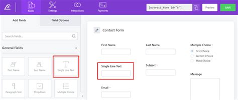 Getting Familiar With Everest Forms Fields Everest Forms