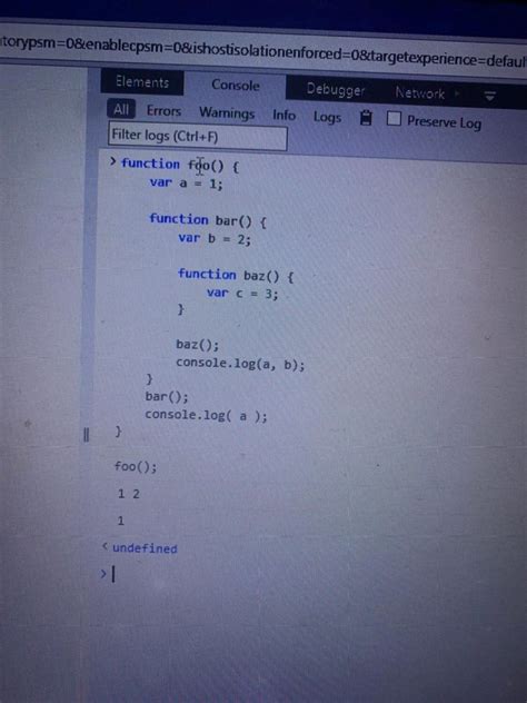 Function Javascript Scope Code Programming Frontend Developer