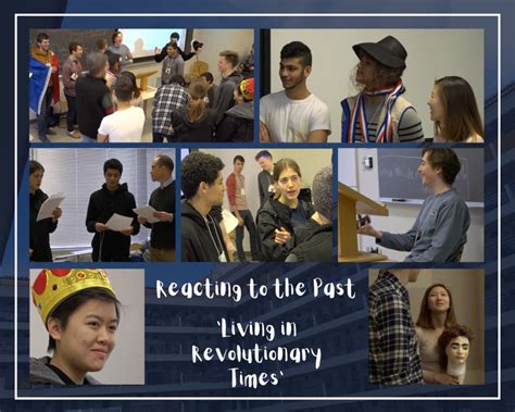 Embodied Learning Teaching And Learning With Reacting To The Past Center For Teaching And Learning