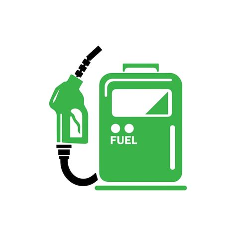 Premium Vector Green Fuel Pump Icon Representing Ecofriendly Energy
