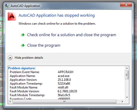 Keep Getting Crashes Autodesk Community