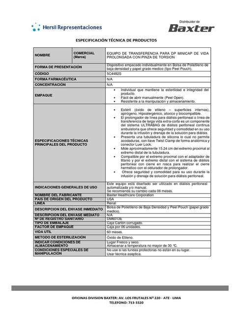 Ficha Tecnica Pdf