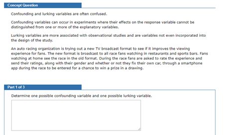 Confounding Vs Lurking Variable