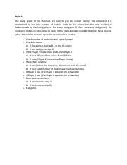 Logic 1 W1 Pseudo Docx Logic 1 The Losing Player Of The Shootout Will Have To Give The