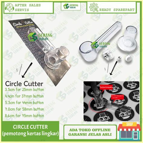 Jual Alat Pemotong Kertas Press Pin Circle Cutter Bentuk Lingkaran Jakarta Barat Gudang