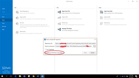 Unable To Clone The Git Repository Help Uipath Community Forum