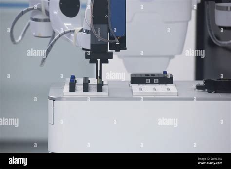 hangzhou china march 7 2024 a nanoscale microfluidic droplet