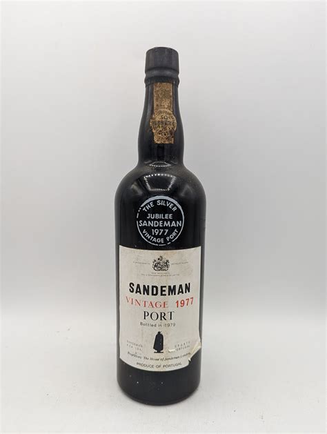 Sandeman 1977 Vintage Port Underwood Wines