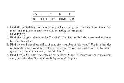 Solved 3 Let X Denote The Number Of Do Loops In A Fortran