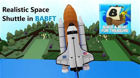 Realistic Space Shuttle In Build A Boat For Treasure Atlantis Full
