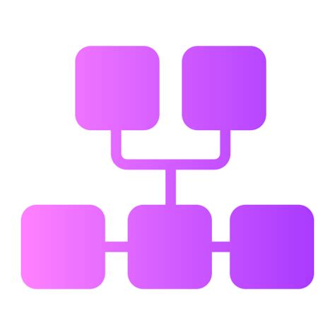 Hierarchy Generic Gradient Fill Icon