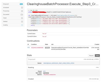 Multiple ContinueJobWith Failing To Process In X Issue HangfireIO Hangfire GitHub