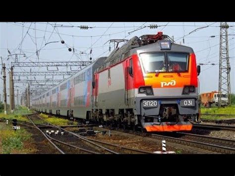 Двухэтажный поезд 642 "Атаман Платов" Ростов-Адлер. Прибытие поезда ...