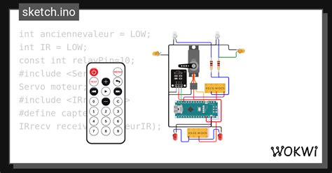 Two Buttons Controlled Servo Copy Wokwi Esp32 Stm32 Arduino Simulator