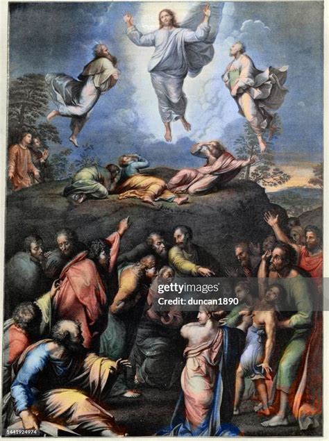 The Transfiguration By The Last Painting By The Italian High