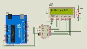Tutorial Arduino Simulasi Mengakses LCD 16x2 I2C Proteus 8 - Mikrokontroler dan Cloud
