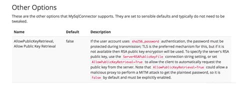 MySQL Public Key Retrieval is not allowed 错误的解决方法 小小酥 博客园