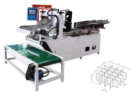 automatic partition assembler machine clapboard assembling machine by slotted corrugated
